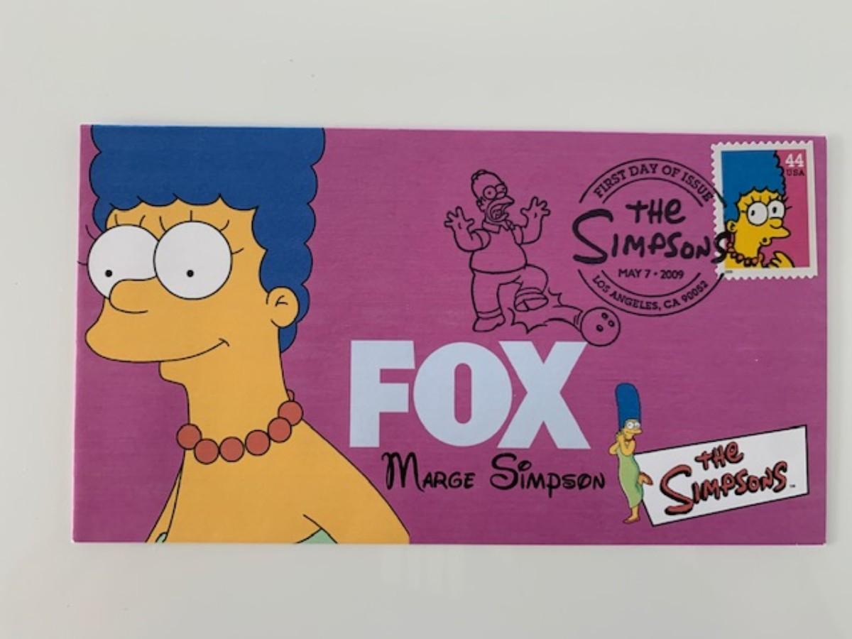 The Simpsons First Day Cover | EstateSales.org