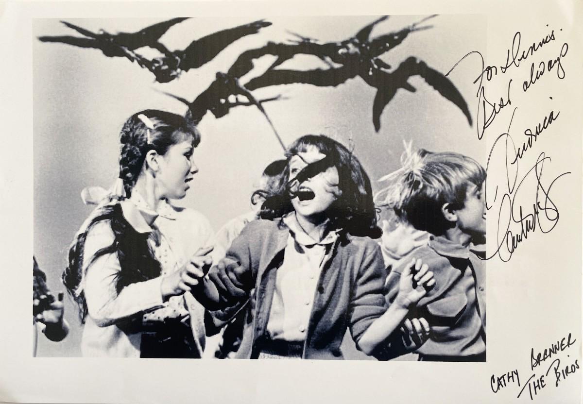 The Birds Veronica Cartwright signed movie photo | EstateSales.org