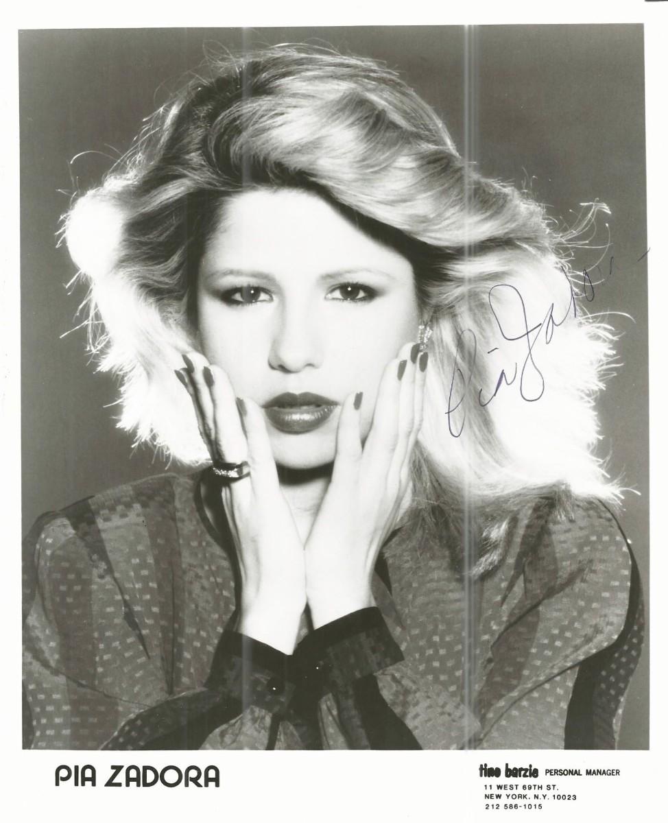 Pia Zadora Signed Photo | EstateSales.org