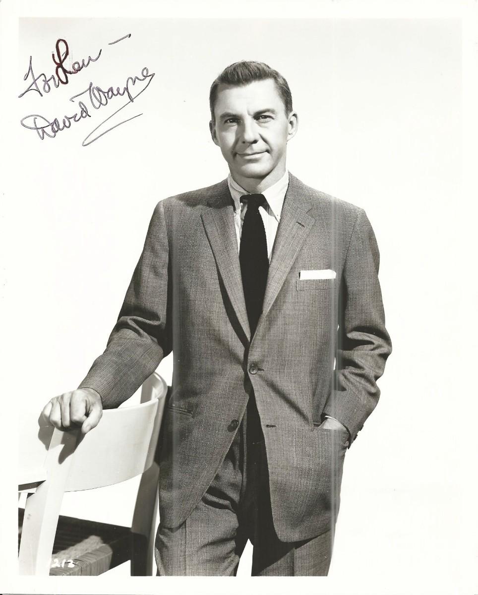David Wayne Signed Photo | EstateSales.org