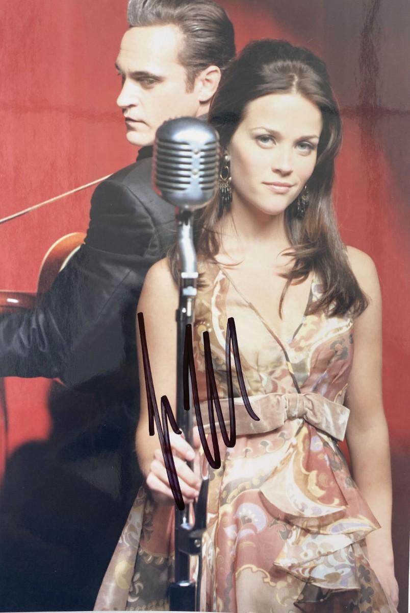 Walk the Line Joaquin Phoenix signed movie photo | EstateSales.org