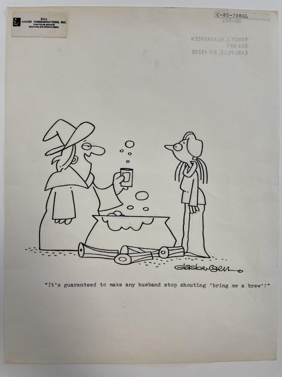 Randy Glasbergen Original Cartoon | EstateSales.org