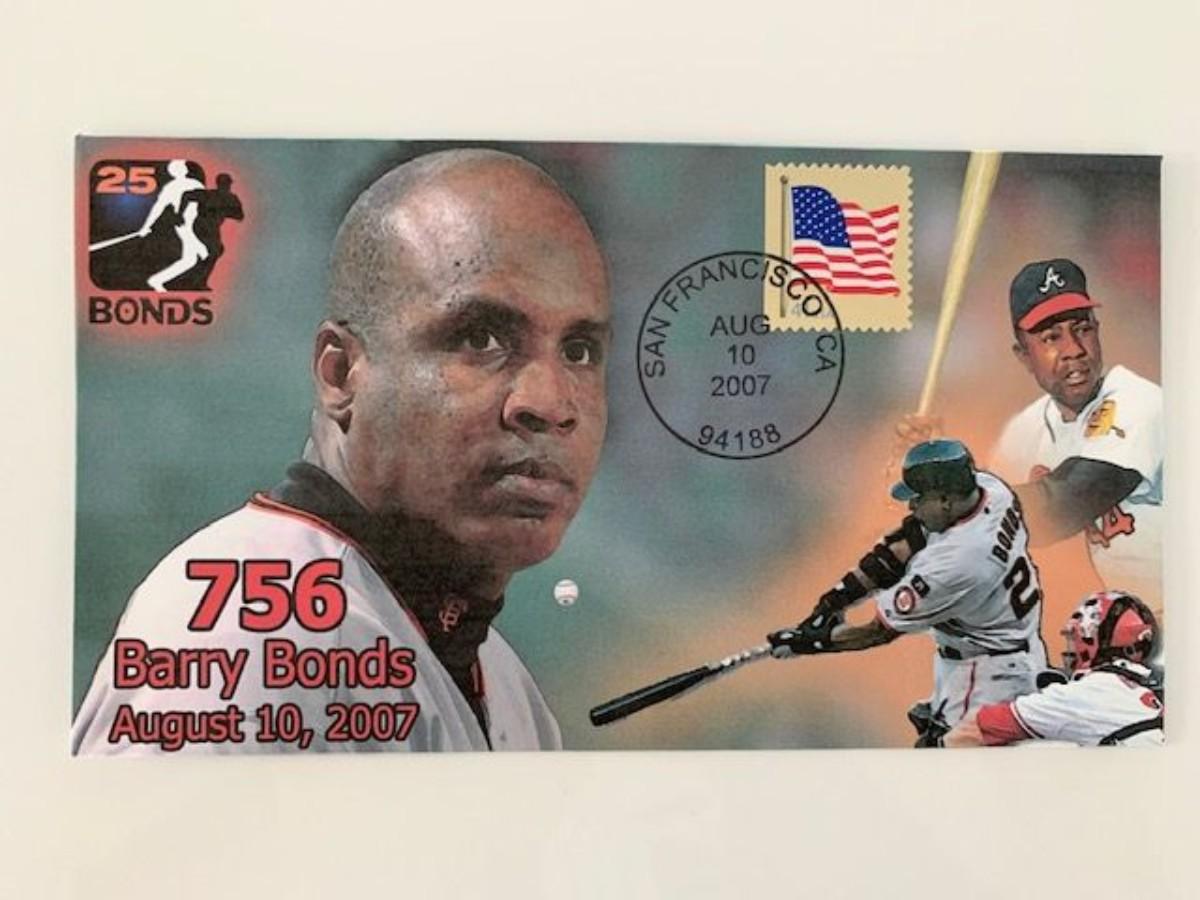 756 Barry Bonds FDC | EstateSales.org