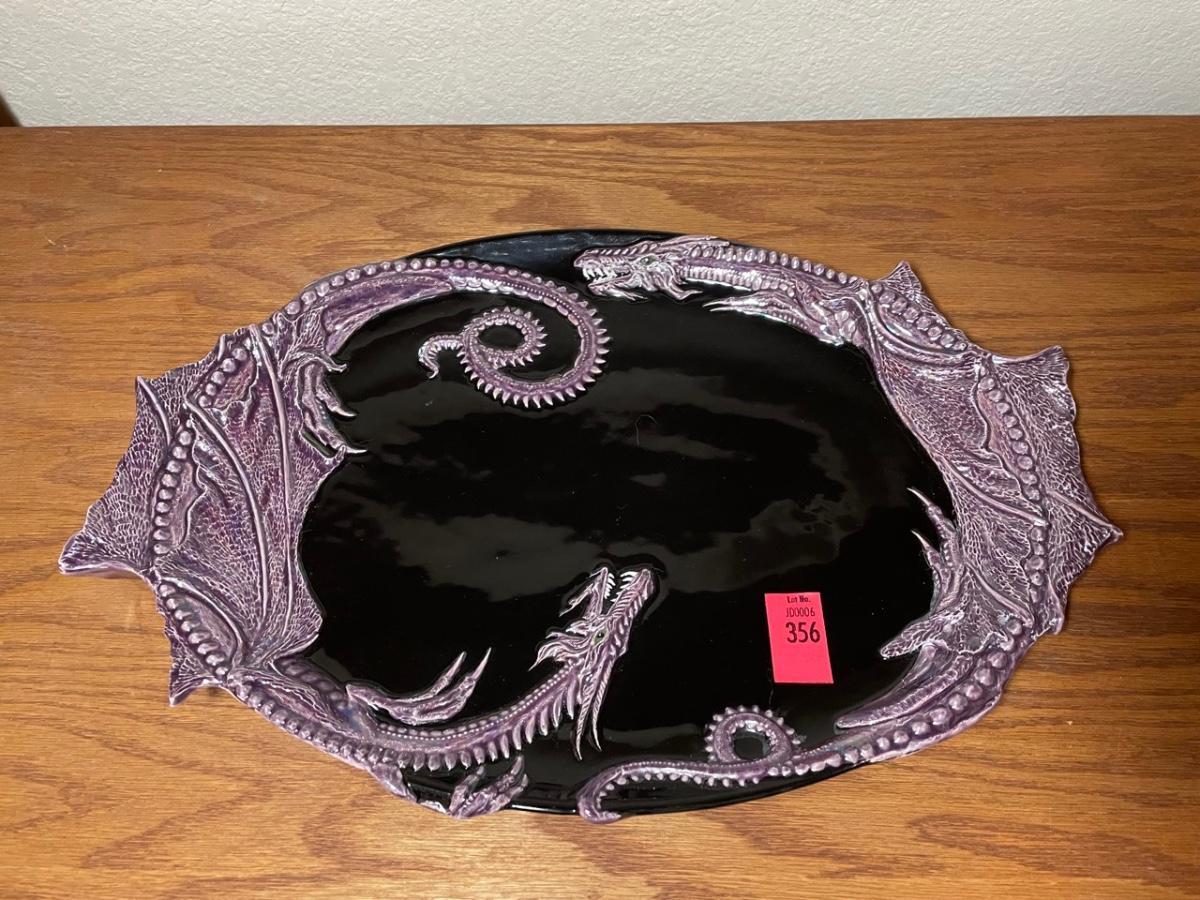 Dragon plate | EstateSales.org