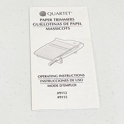 QUARTET ~ Heavy-Duty Paper Trimmer | EstateSales.org