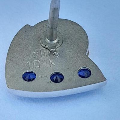 Vintage Bell Telephone Company Lapel Employee Service Pin 10k Gold Blue ...