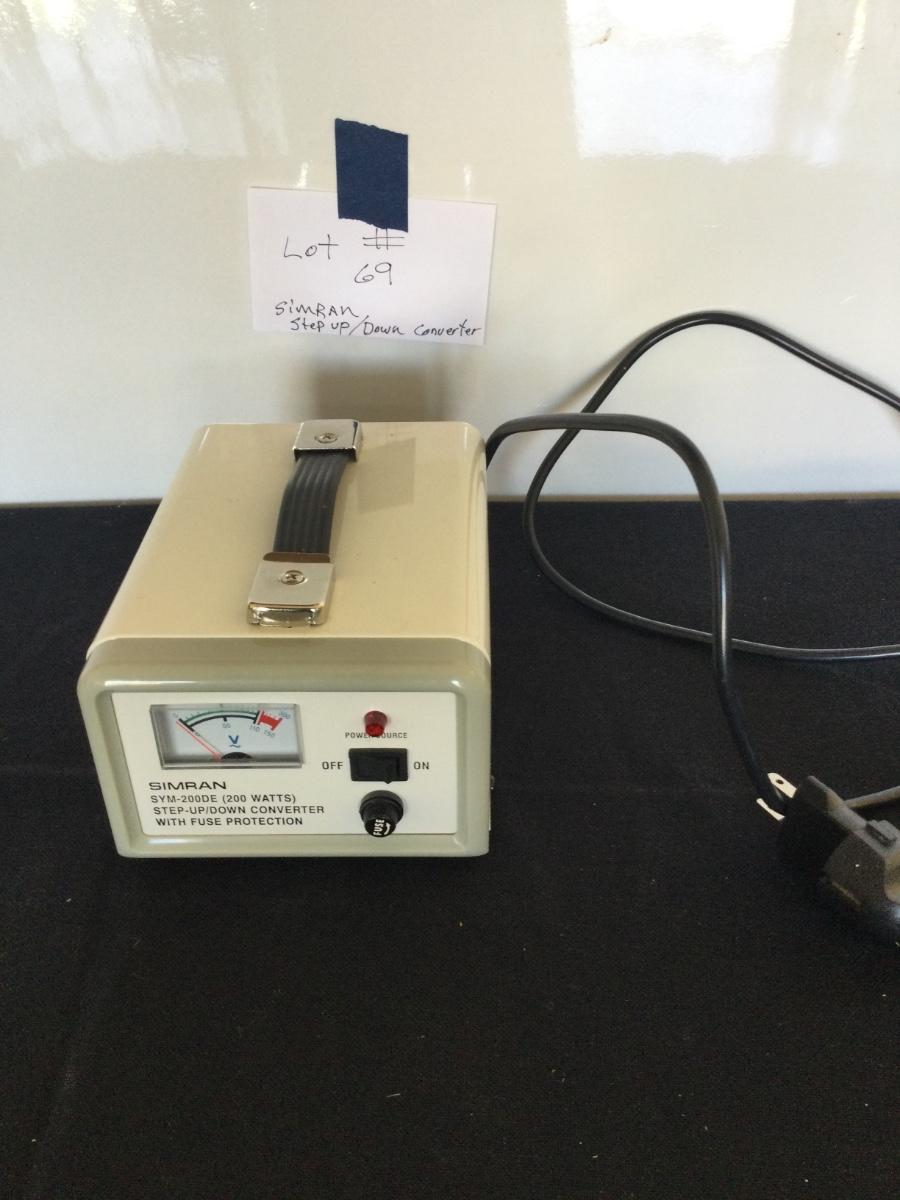 Simaran Step up & down Converter with fuse protection | EstateSales.org