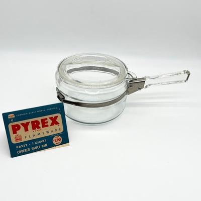 PYREX ~ ~ Flameware ~ Set Of Two (2) Sauce Pans | EstateSales.org