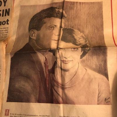 Vintage Newspapers - Elvis, JFK, Reagan Shot, John Lennon, Challenger ...