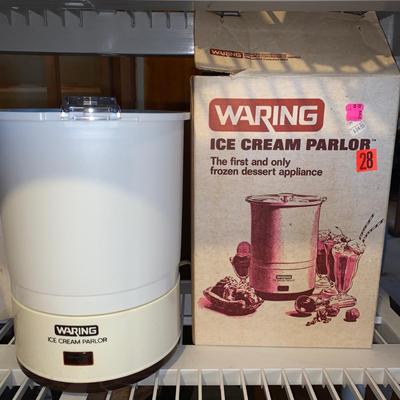 LOT 105R: Vintage Waring Ice Cream Maker, Vino Brandied Fruit Maker ...