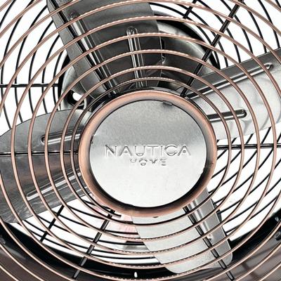 NAUTICA ~ 10" Brushed Copper Fan | EstateSales.org