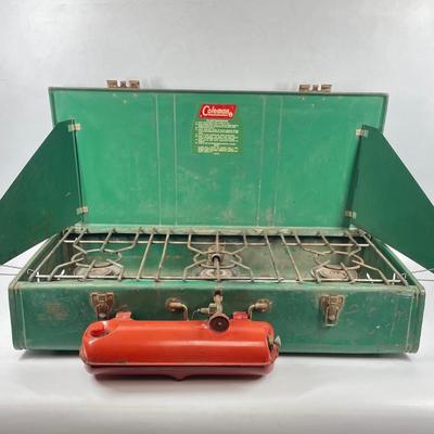 Vintage Coleman 3-Burner Gas Camping Stove | EstateSales.org