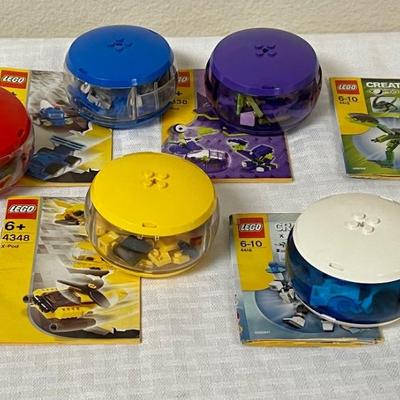 Lego sets Make & Create X Pods - seven sets - #4337, 4338, 4347, 4348 ...