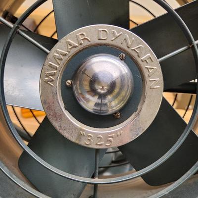 Vintage Mimar Dynafan "325" Adjustable Powerful Table Jet Fan Garage ...
