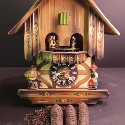 LOT 75 : "Kaiser Walzer" German Cuckoo Clock | EstateSales.org
