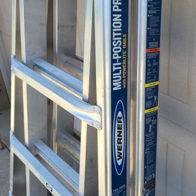 WERNER MT-261AA MULTI-POSITION PRO LADDER | EstateSales.org