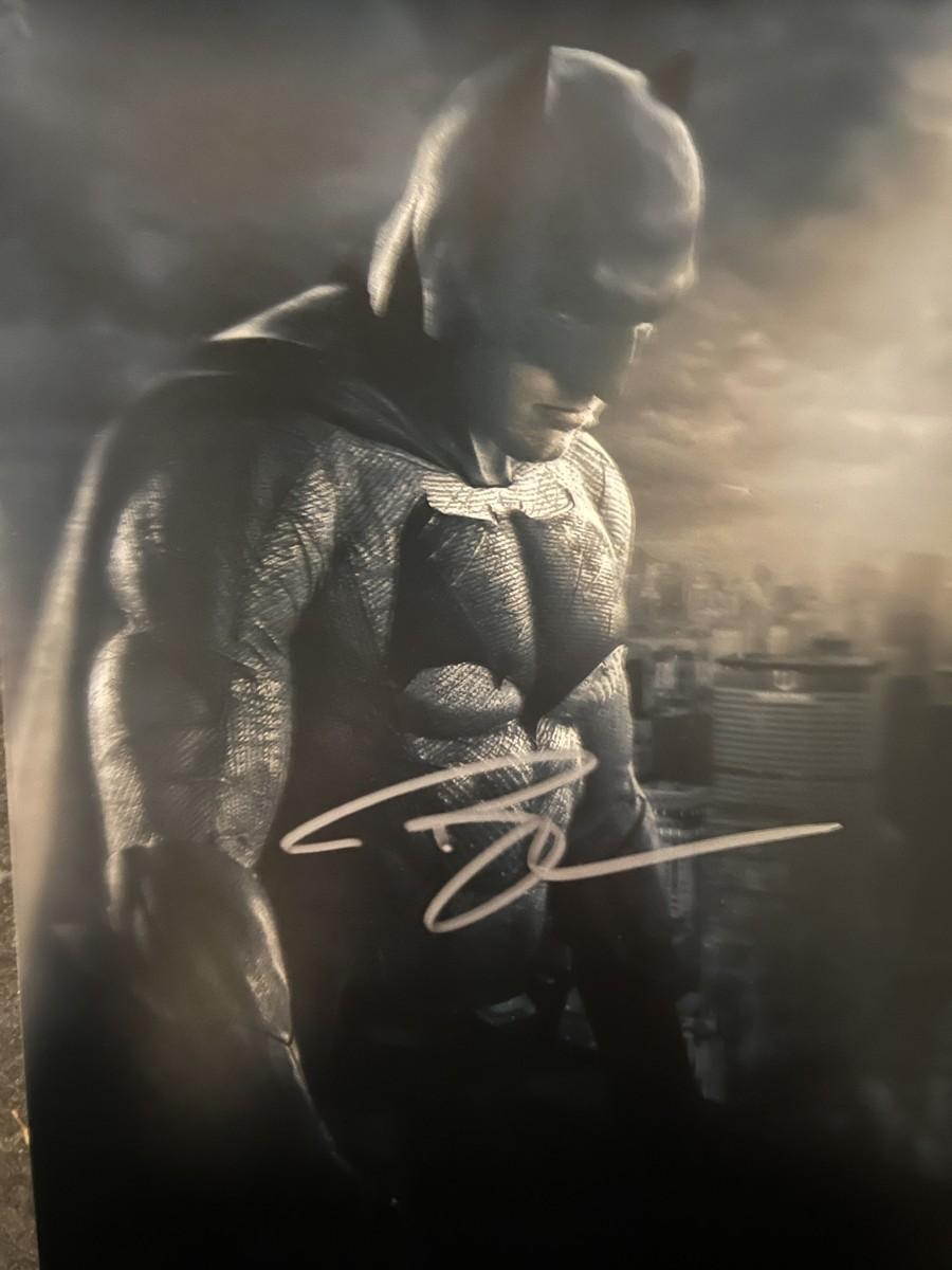 Justice League Ben Affleck signed photo | EstateSales.org