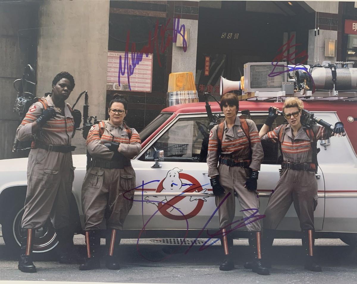 Ghostbusters signed movie photo | EstateSales.org
