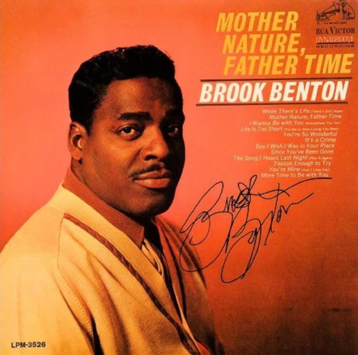 Brook Benton signed Mother Nature, Father Time album | EstateSales.org