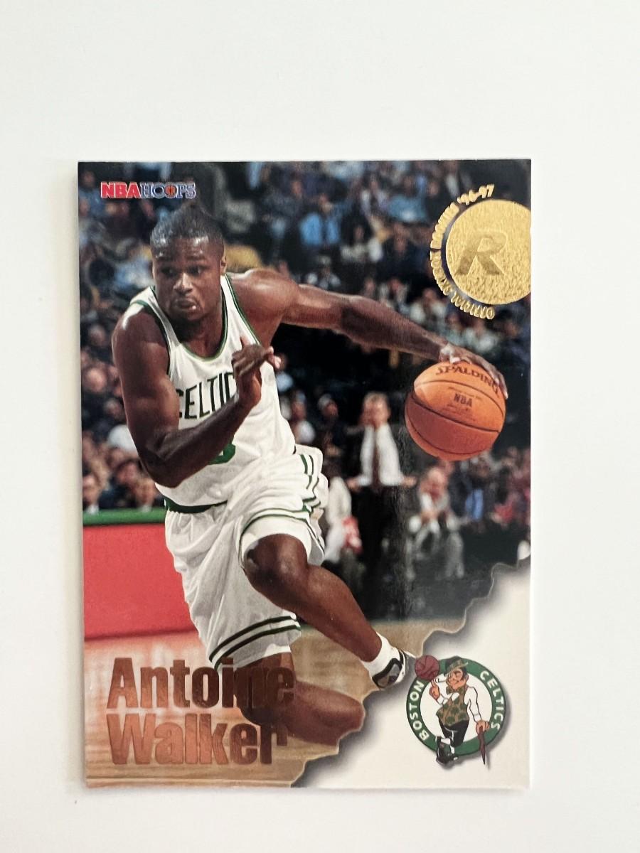 Boston Celtics Antoine Walker 1996-97 NBA Hoops #312 Basketball Card ...
