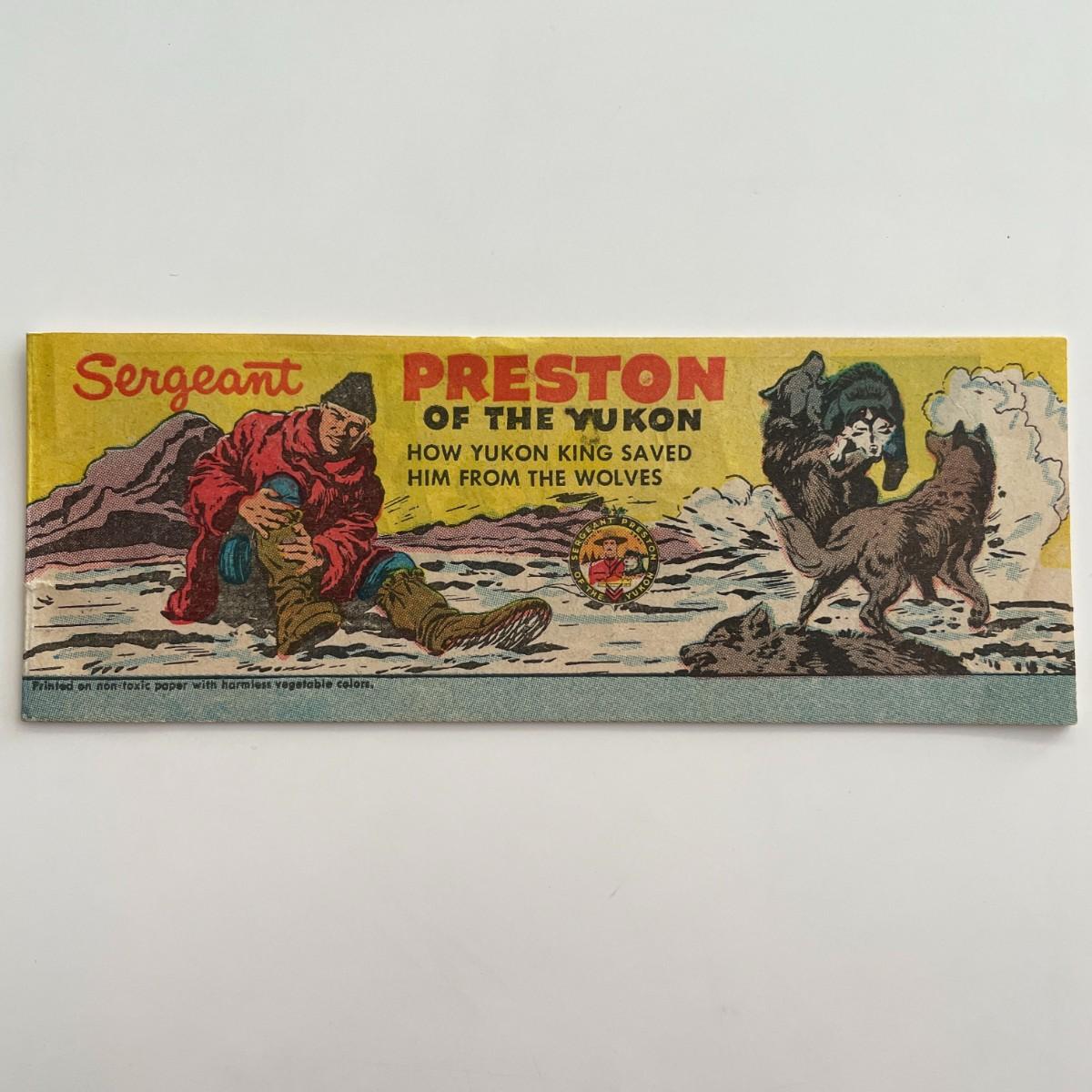 Sergeant Preston of the Yukon 1956 promotional comic book | EstateSales.org