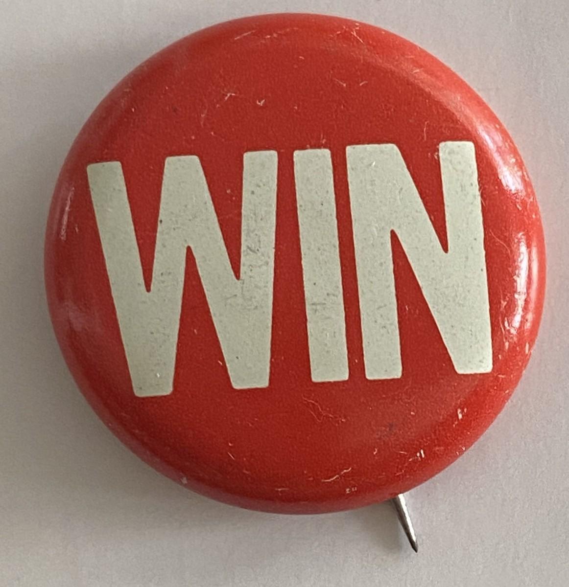 1976 Gerald Ford Win Campaign pin | EstateSales.org