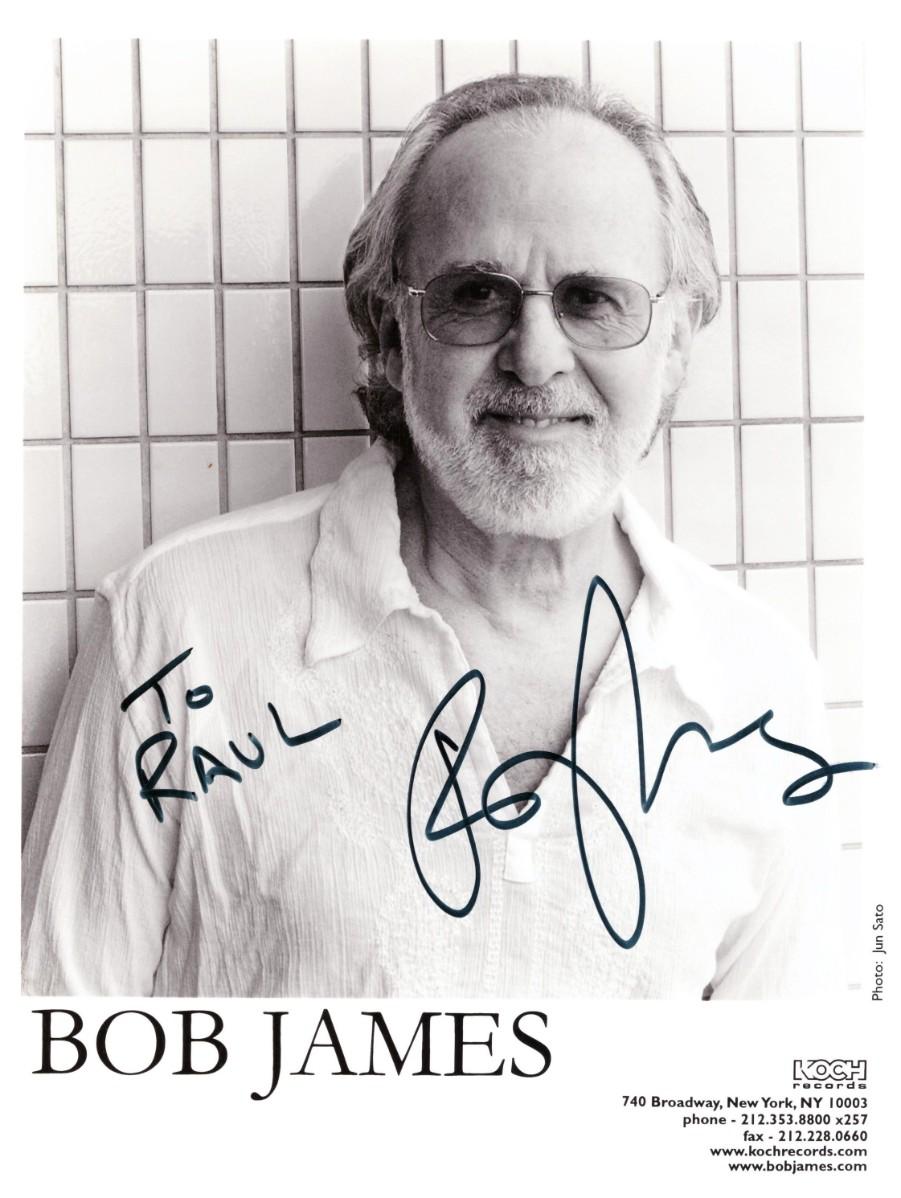 Jazz Musician Bob James signed photo | EstateSales.org