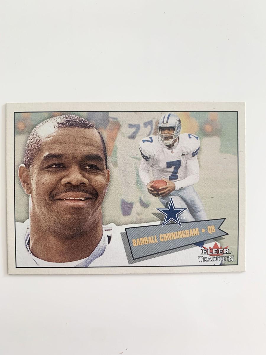 2001 FLEER TRADITION #248 RANDALL CUNNINGHAM CARD | EstateSales.org