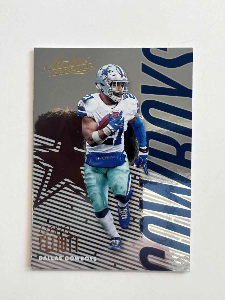 Dallas Cowboys Ezekiel Elliott 2018 Panini Absolute #27 Football ...