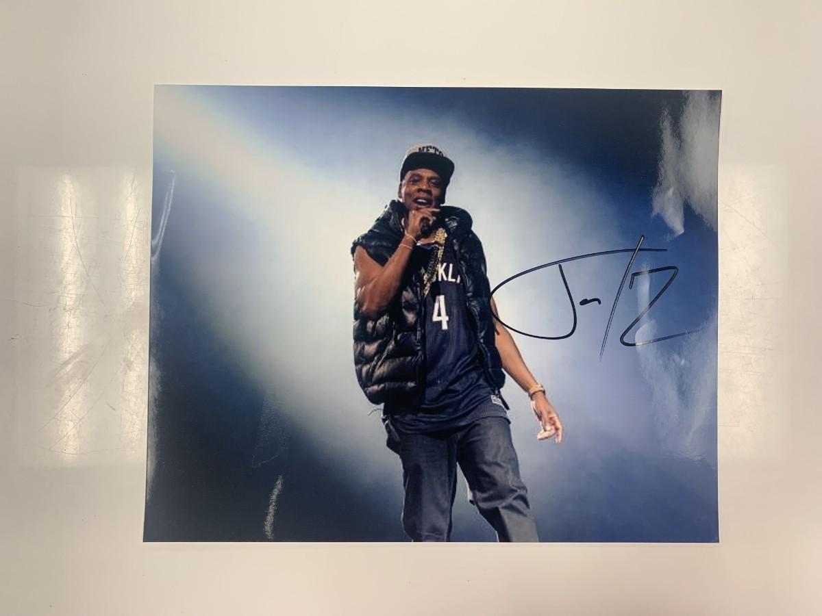 Jay Z signed photo | EstateSales.org
