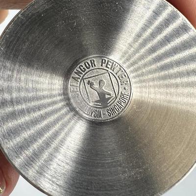 Vintage Selangor Pewter Malaysia Singapore Mustard Chili Ingredient ...