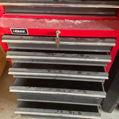 Homak Tool Box | EstateSales.org
