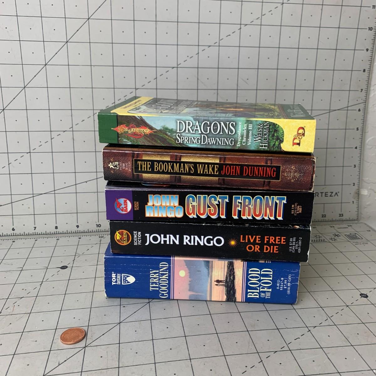 #122 Dragons of Spring Dawning, Bookman's Wake, Gust Front, Live Free ...