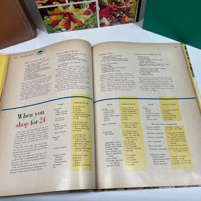 Vintage Lot of Thick Hardback Cookbooks A Treasury of Great Recipes So ...