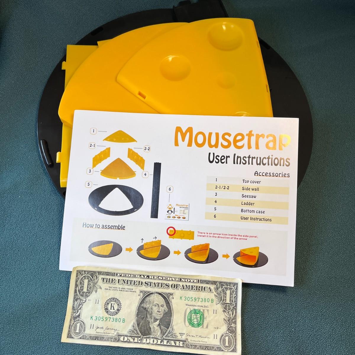MOUSE TRAP KIT COMPLETE FITS ANY 5 GALLON BUCKET | EstateSales.org