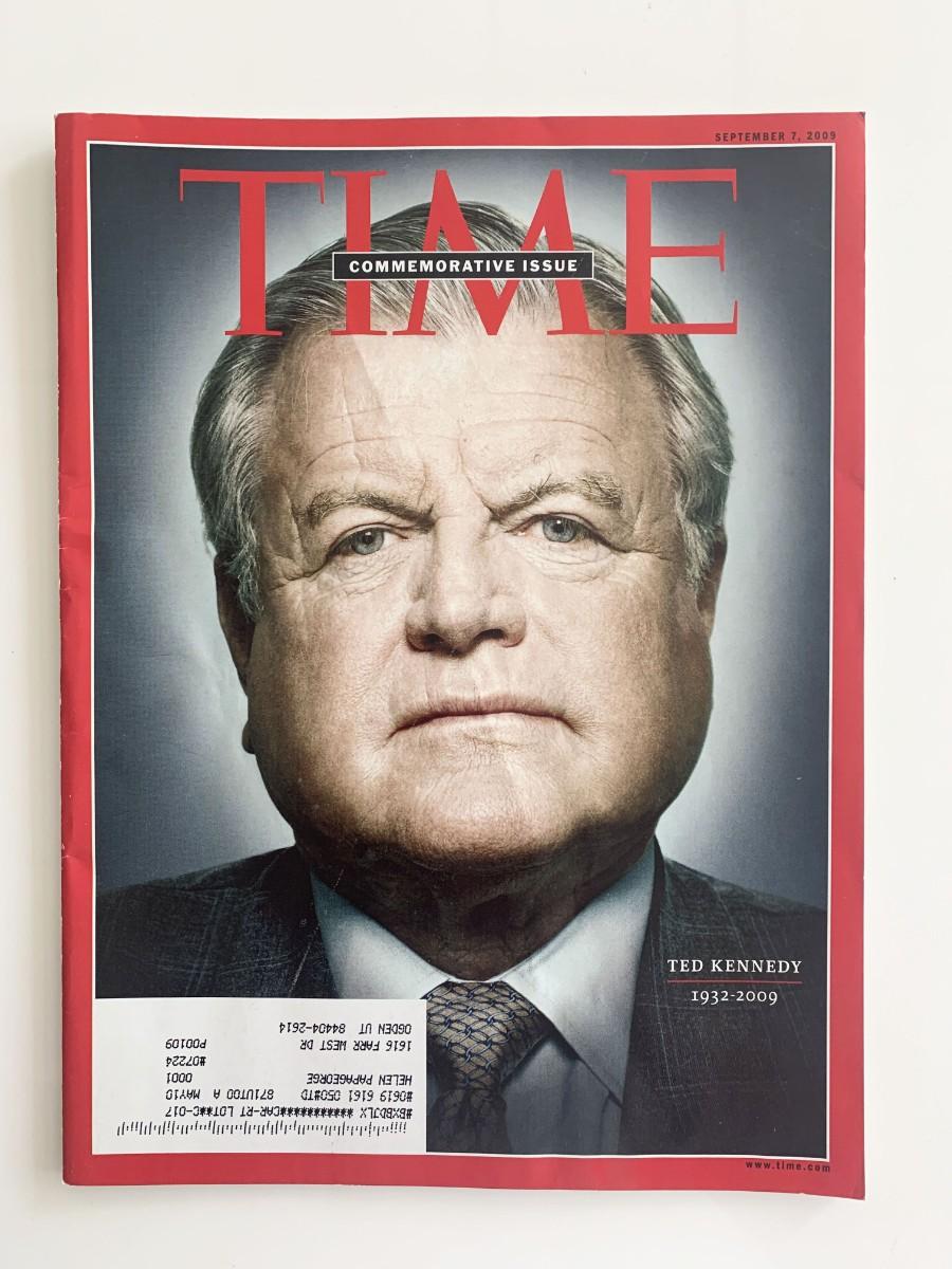 Ted Kennedy 2009 Commemorative Time Magazine | EstateSales.org