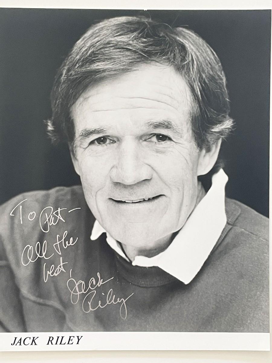 Jack Riley signed photo | EstateSales.org