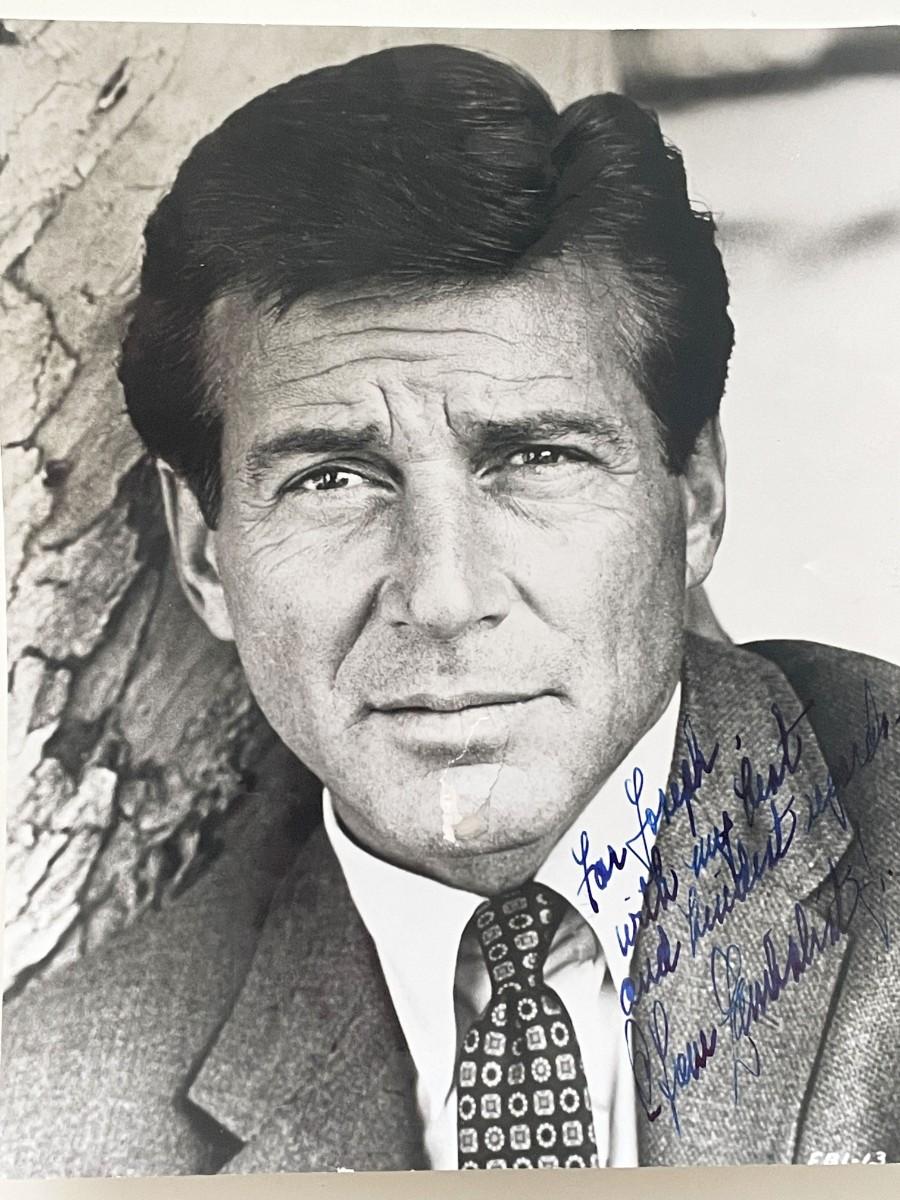 Efrem Zimbalist Jr. signed photo | EstateSales.org
