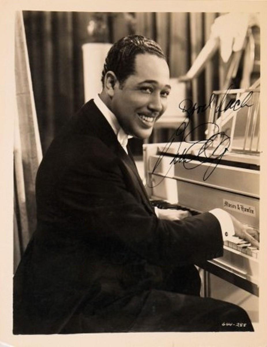 Duke Ellington signed promo photo | EstateSales.org