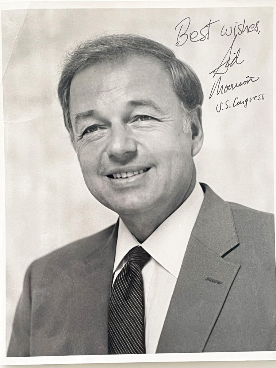 Former Washington Secretary of Transportation Sid Morrison signed photo ...