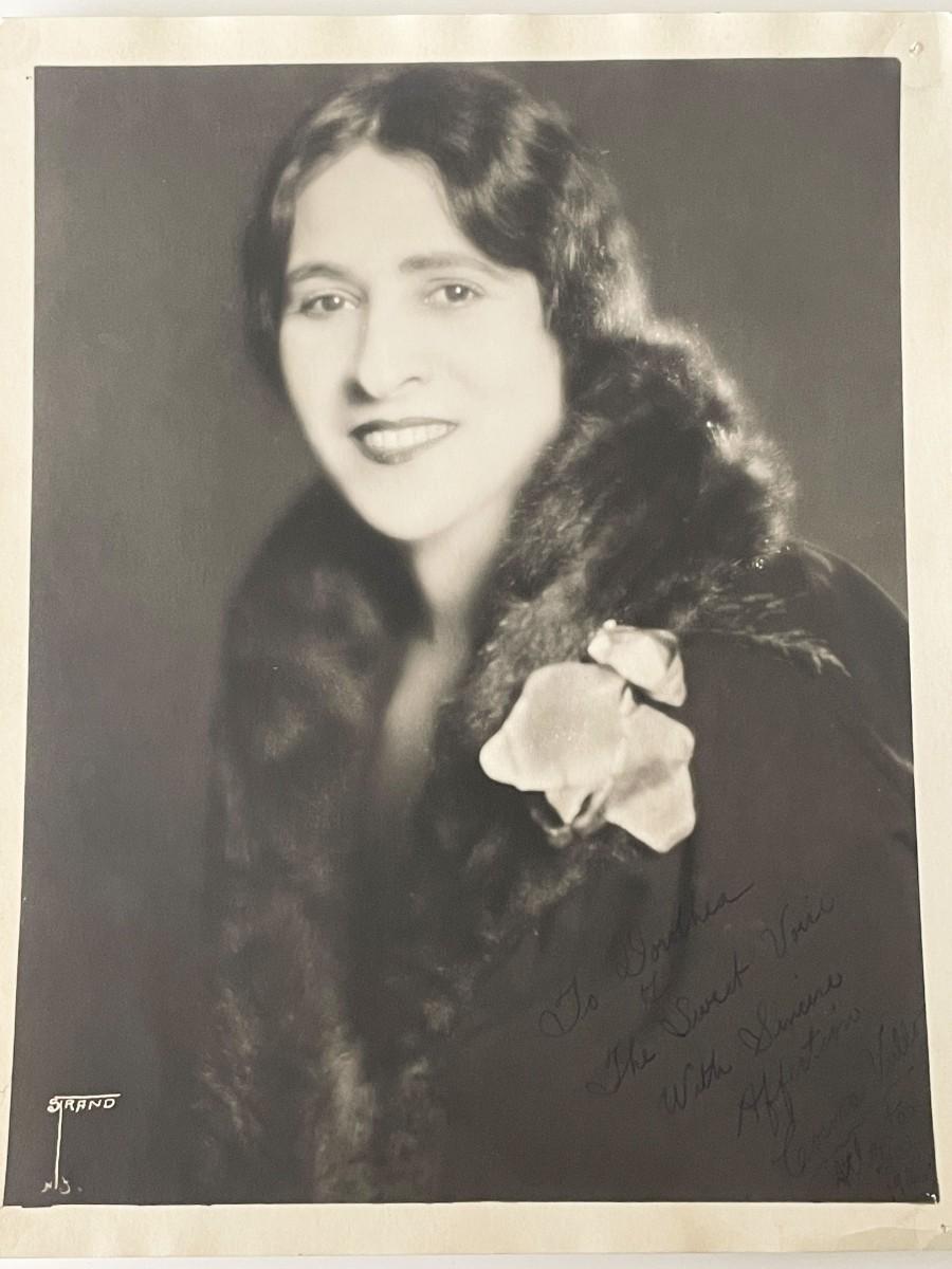 Opera singer Cosma Vullo signed photo | EstateSales.org