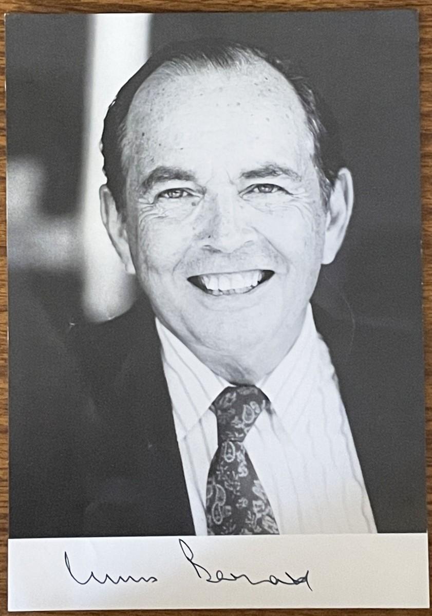 Dr. Christian Bernard signed photo | EstateSales.org