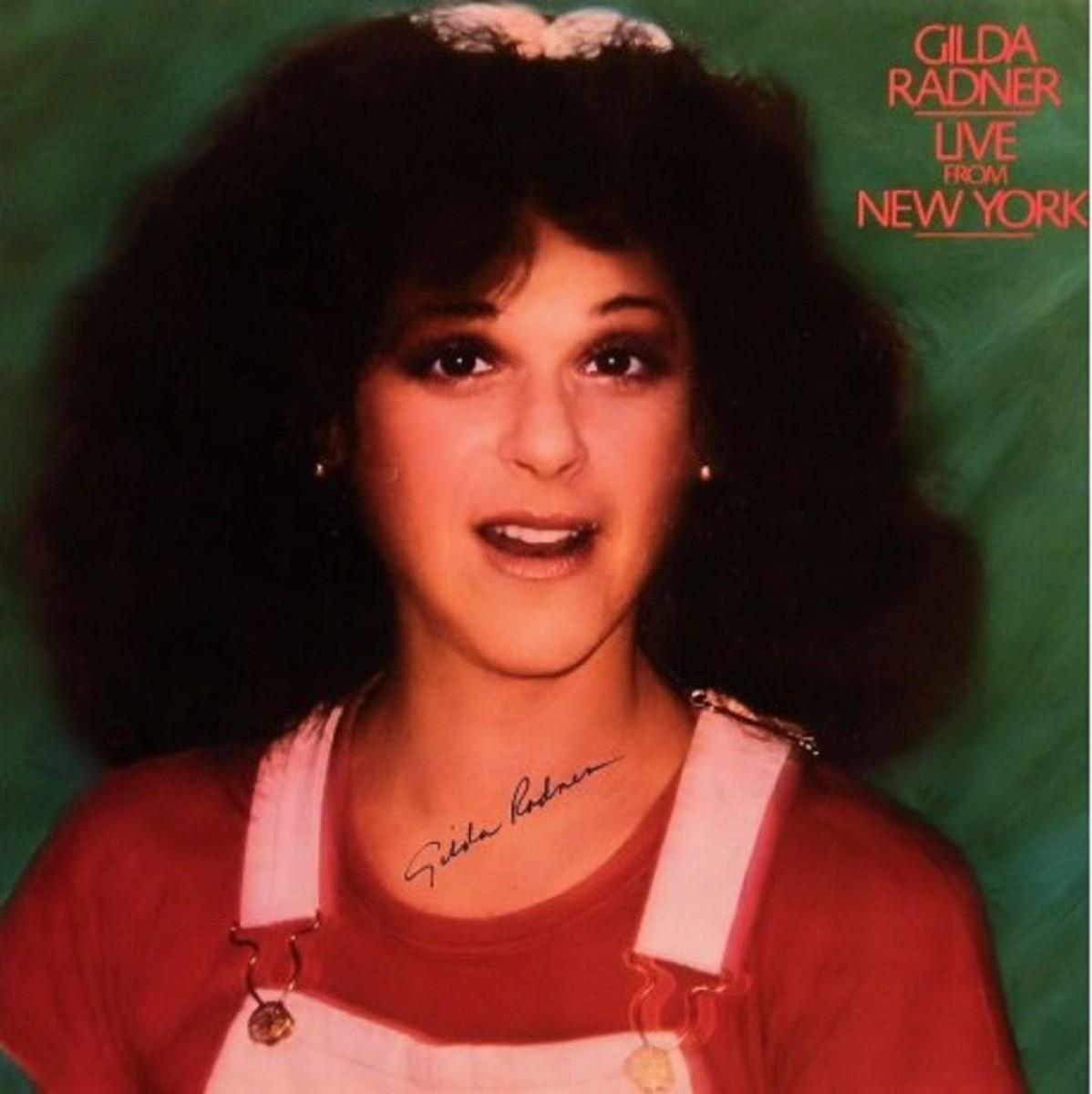 Gilda Radner signed "Live From New York" album | EstateSales.org