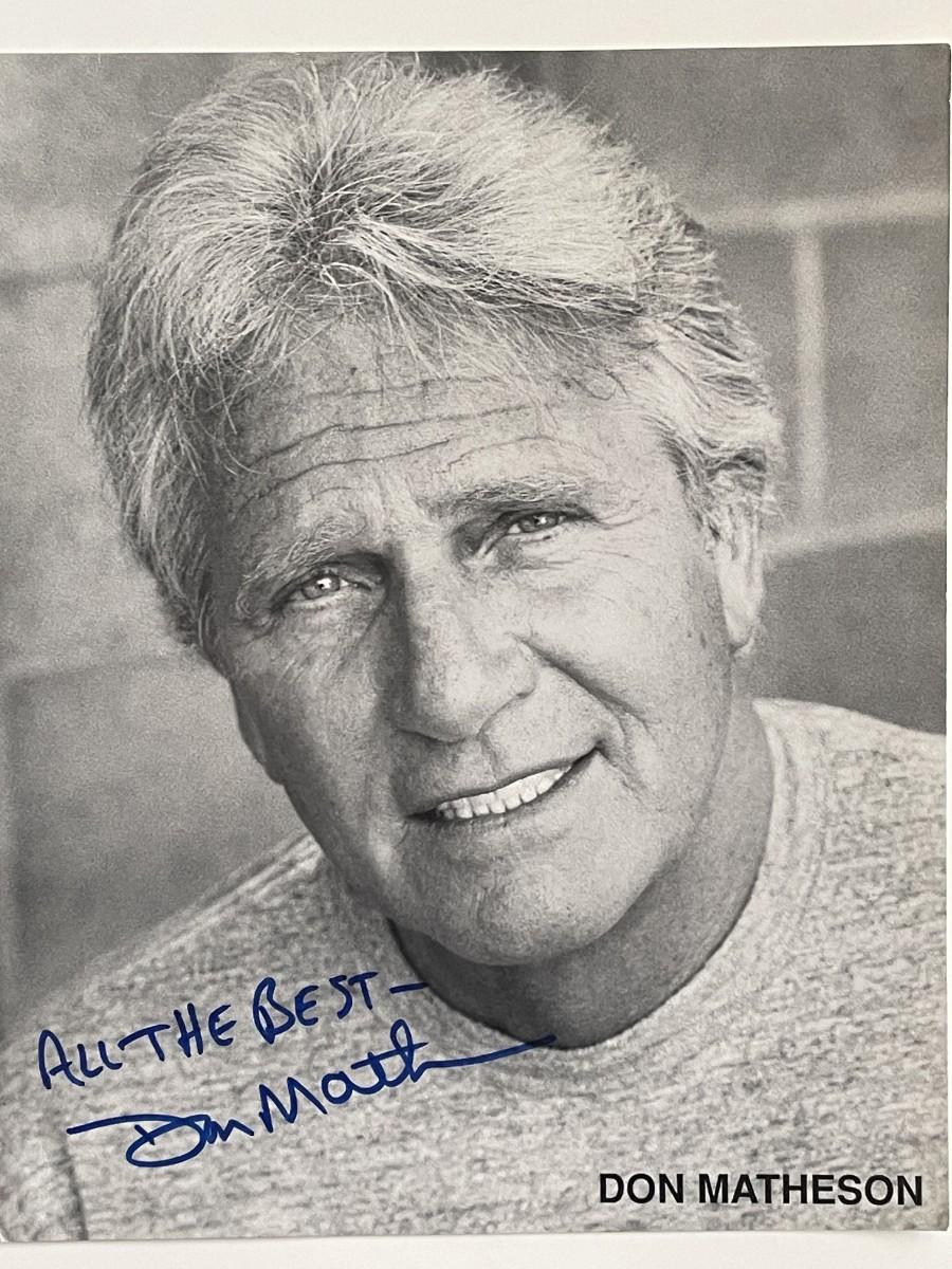 Land of the Giants Don Matheson signed photo | EstateSales.org