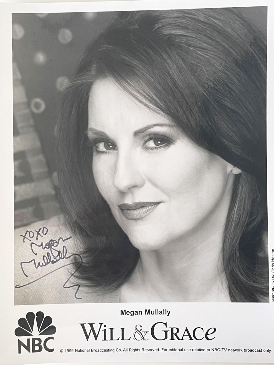 Will & Grace actress Megan Mullally signed photo | EstateSales.org