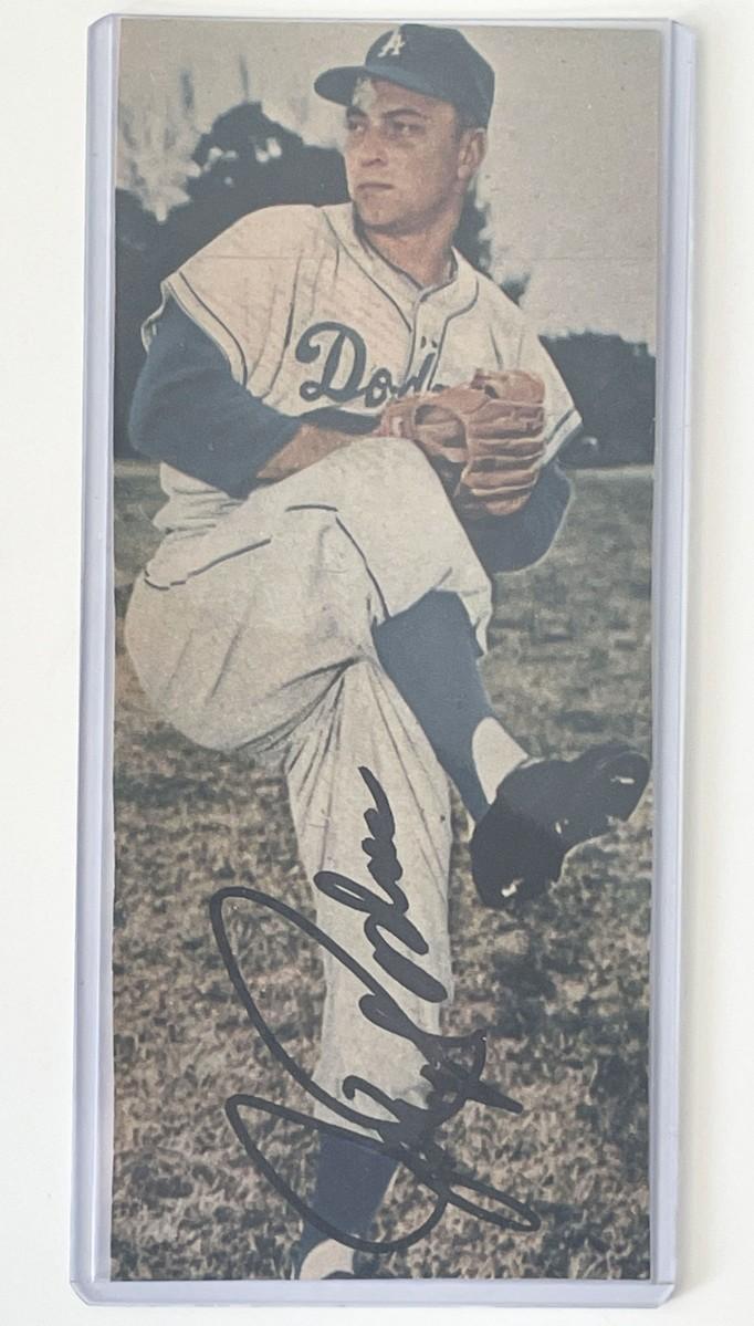 Dodgers Johnny Podres signed photo | EstateSales.org