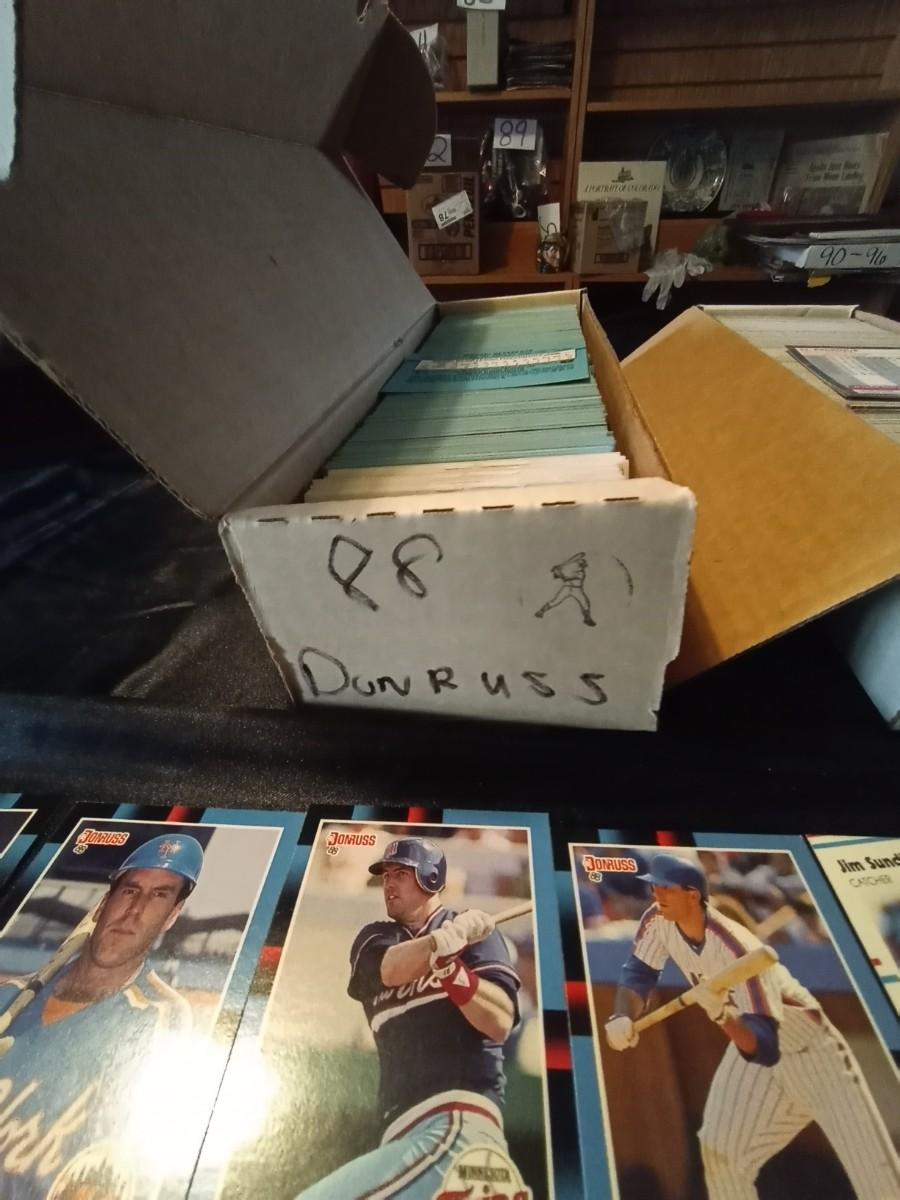 Two Boxes '88 Baseball Trading Cards