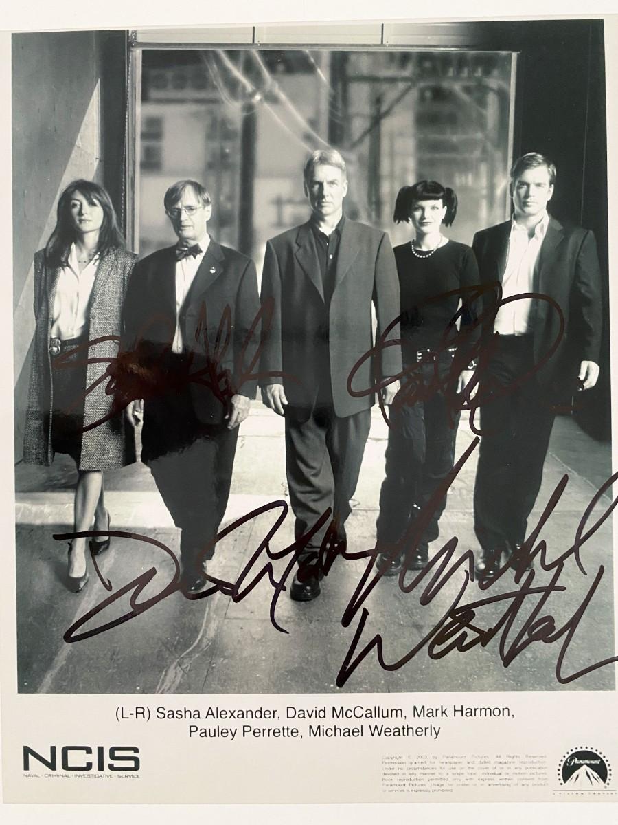 NCIS cast signed photo | EstateSales.org