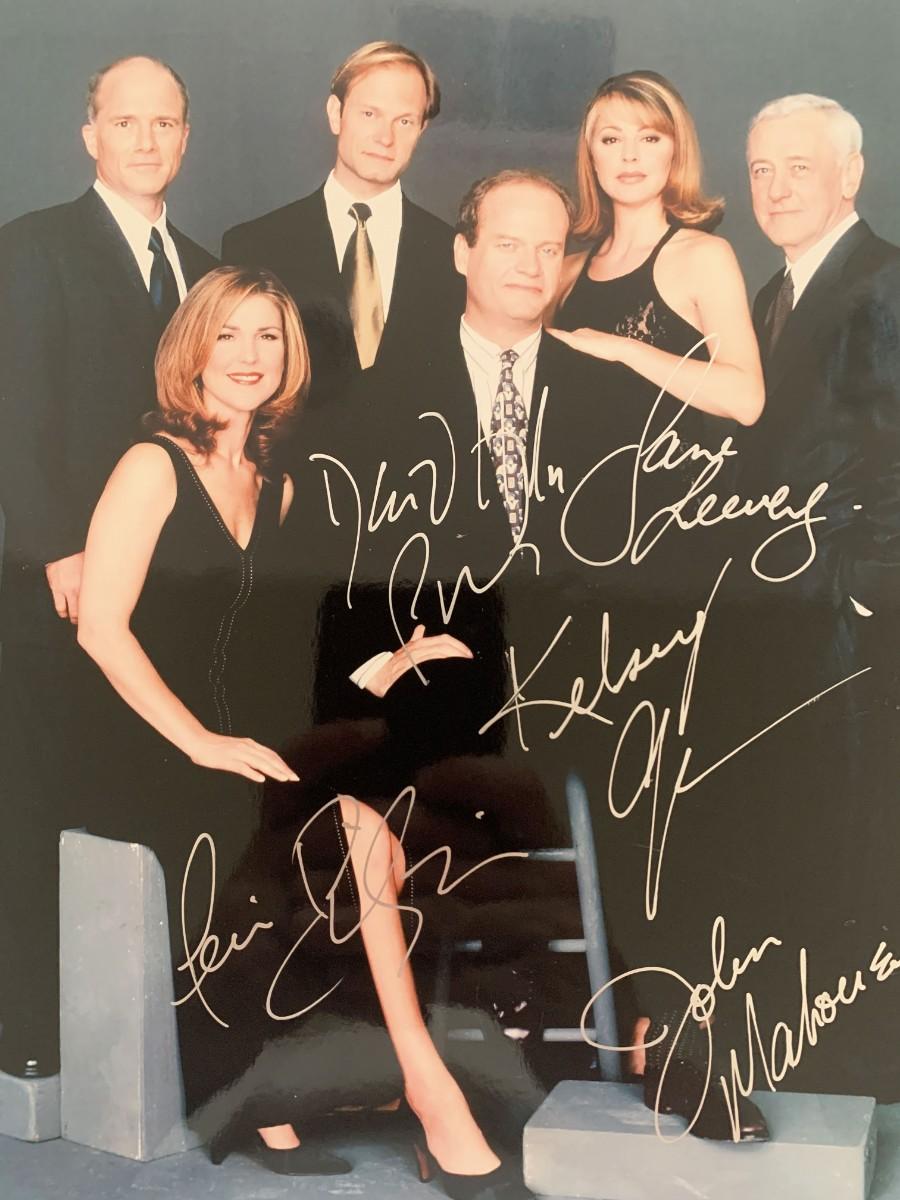 Frasier cast signed photo | EstateSales.org