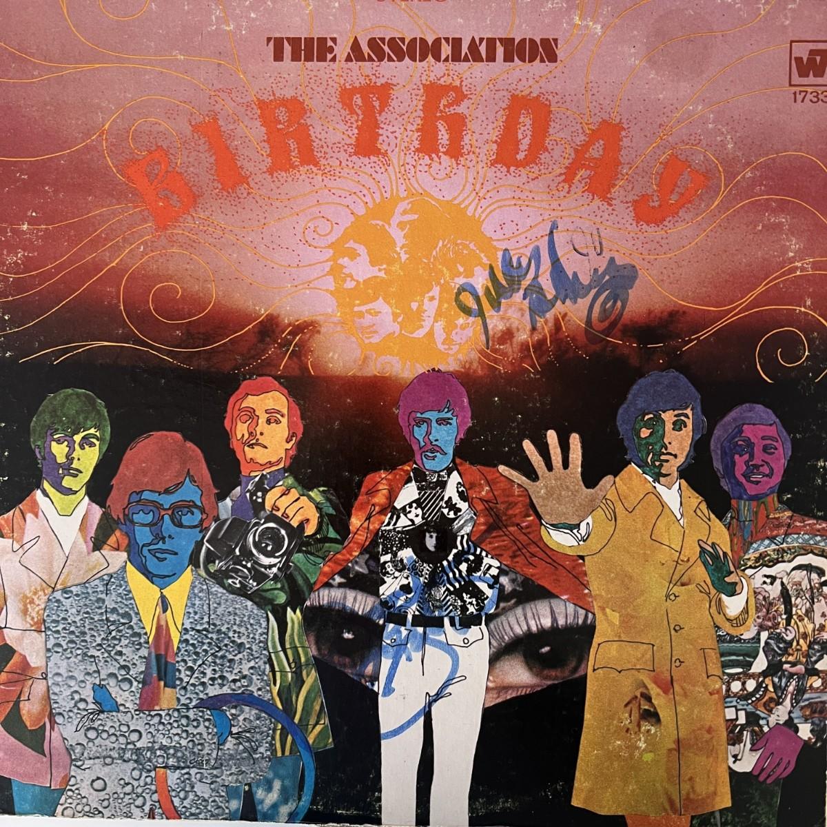 The Association Birthday signed album | EstateSales.org
